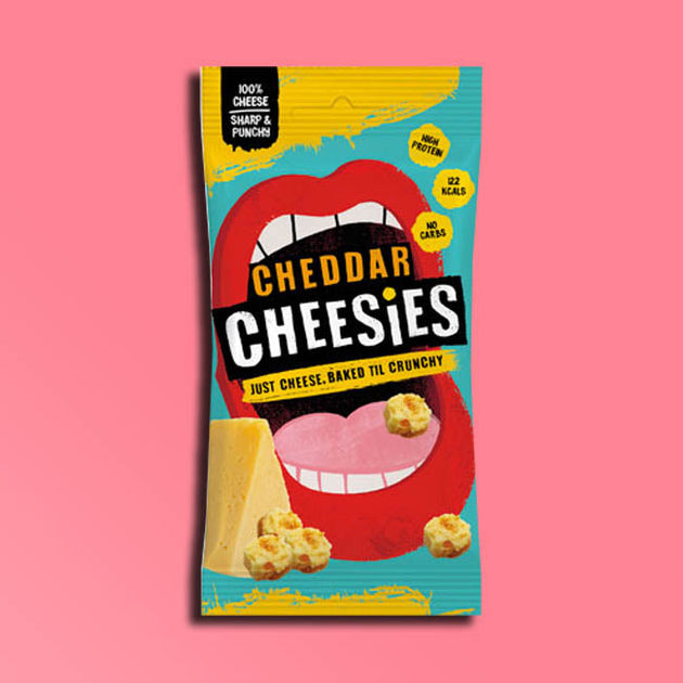 Cheesies - Popped Cheese Keto Snacks - Cheddar | Buy Online at Brands ...